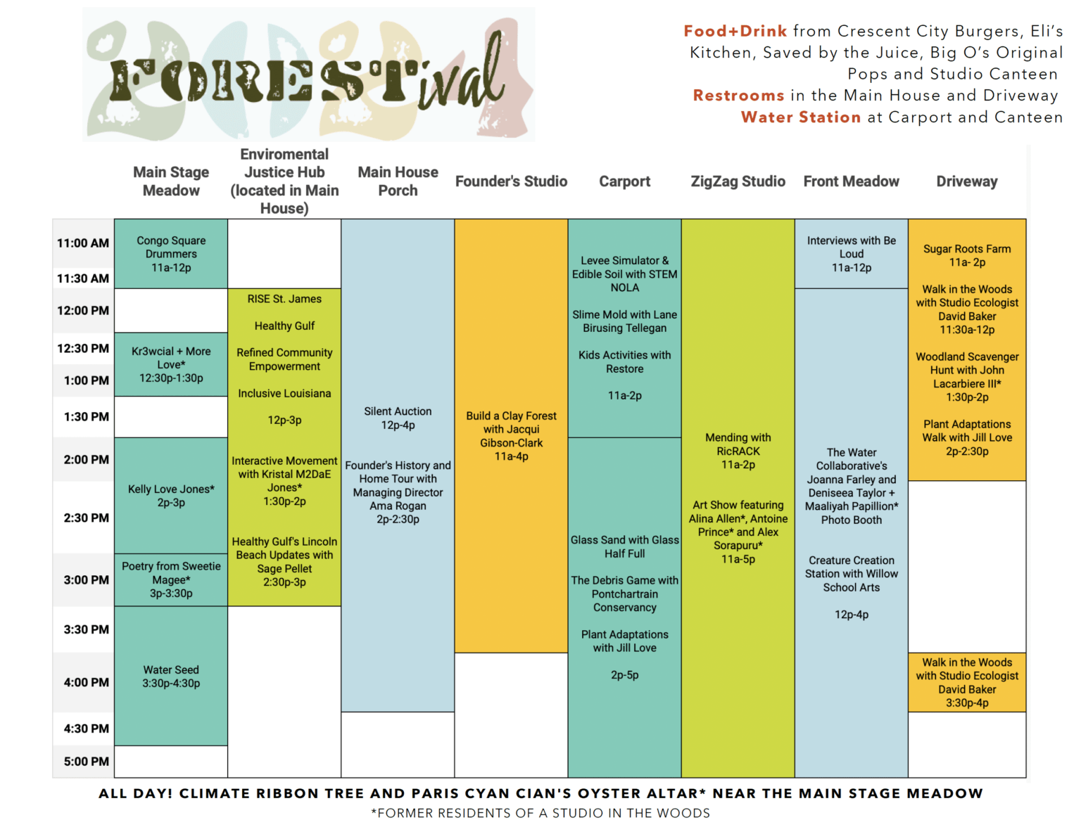 FORESTival 2024: A Celebration of Art and Nature - A Studio in the Woods
